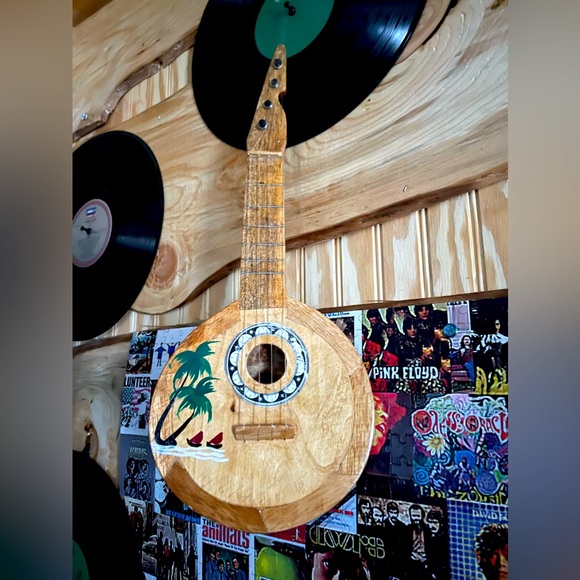 Hand Crafted | Art | Vintage Hawaiian Mandolin Windup Souvenier And ...